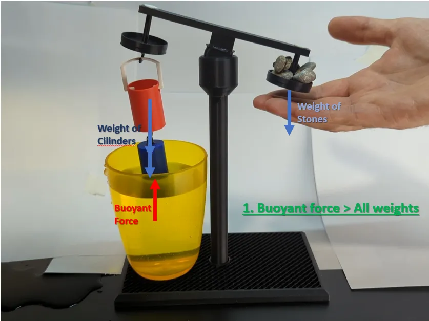 Archimedes' Principle Demonstration by Ramy37 MakerWorld: Download Free ...