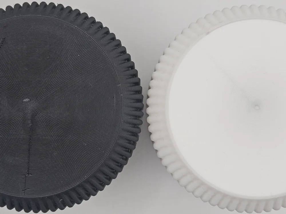 Pen Holder - Modern Ribbed design - Free 3D Print Model - MakerWorld