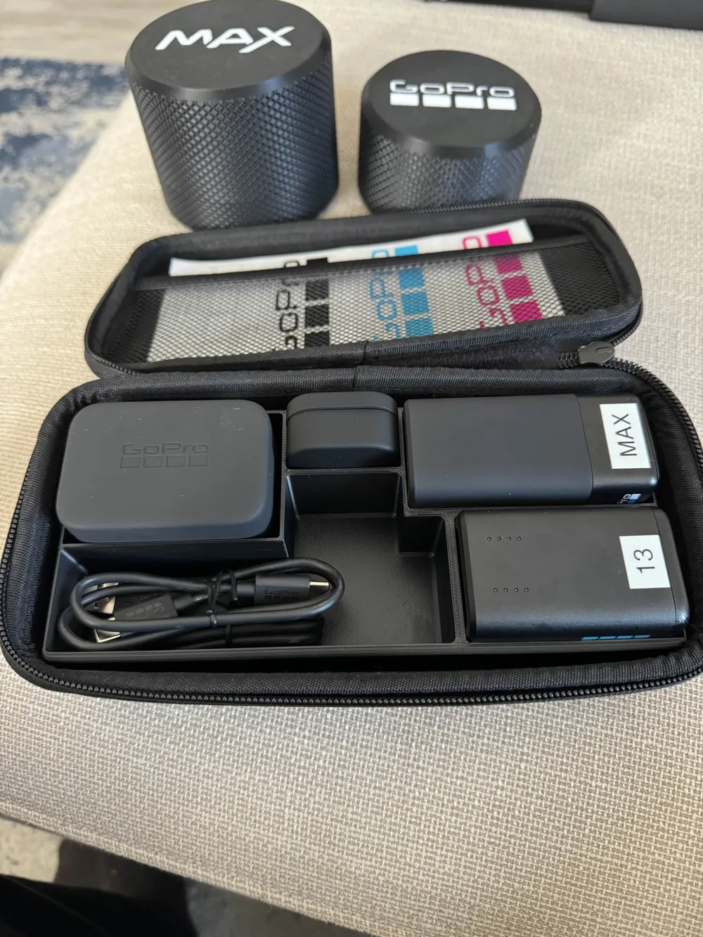 GoPro Inlay for Dual-&MAX-Charger, ND Filters by Artrik MakerWorld ...