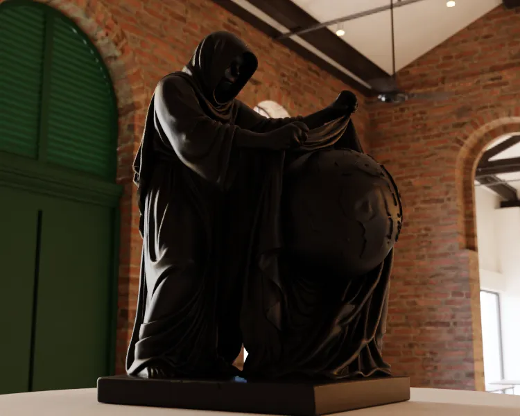 Man Covering the World by Marjers MakerWorld: Download Free 3D Models