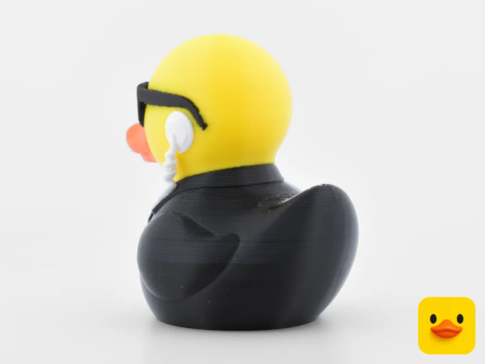 Secret Service Duck - Free 3D Print Model - MakerWorld