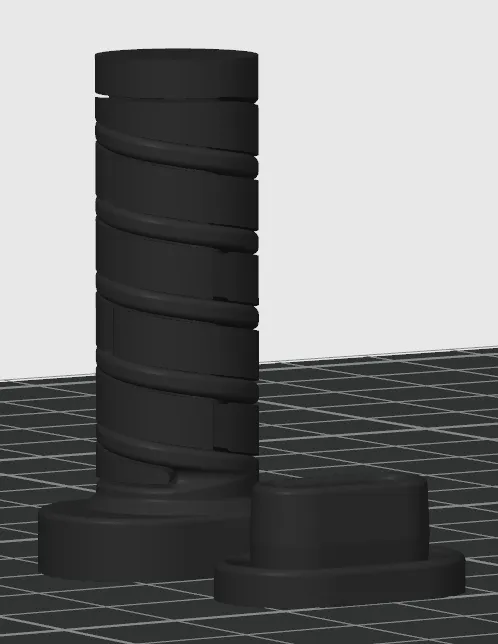 P1P and P1S bobblehead spring plug by Namatar - MakerWorld