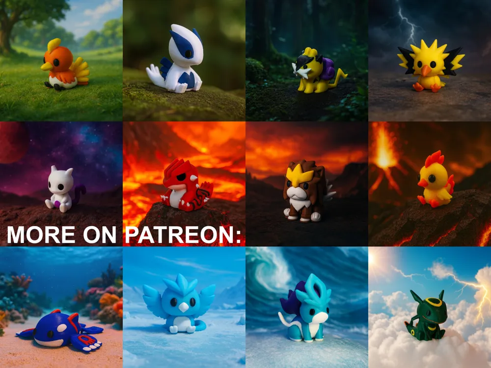 Latios Pokemon Mini figure - Free 3D Print Model - MakerWorld