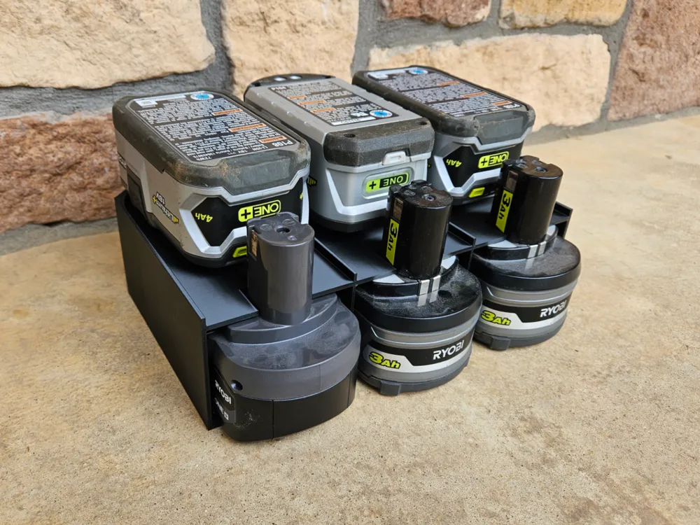 Ryobi Battery Holder / Stand by southlake333 MakerWorld: Download Free ...