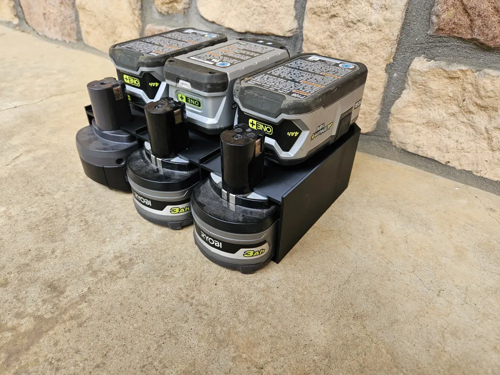 Ryobi Battery Holder / Stand by southlake333 MakerWorld: Download Free ...