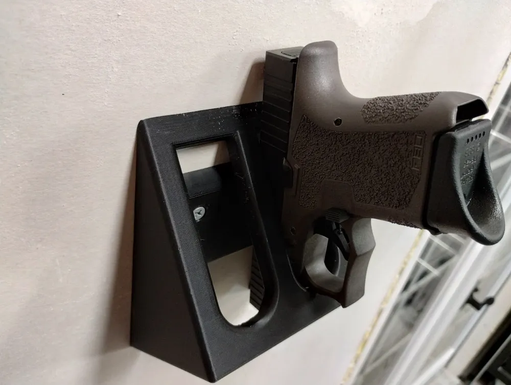 Pistol Hanger - for Walls Safes or Concealment by Freer - MakerWorld