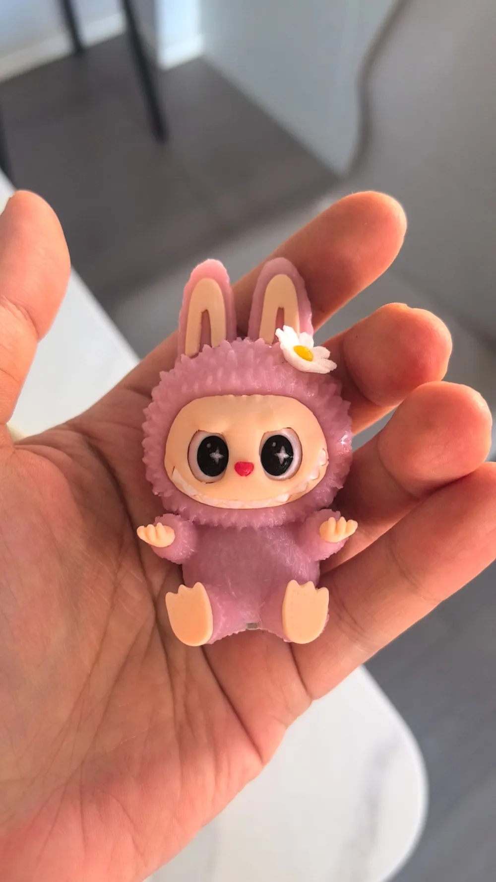 Labu Fabric Magnets, Needle-Held Mokoko Seated Pose, Labubua- by Formix ...