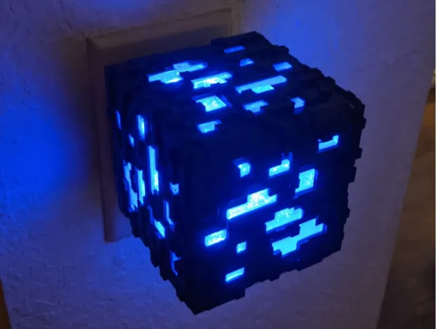 Minecraft ore light by SPZKY - MakerWorld