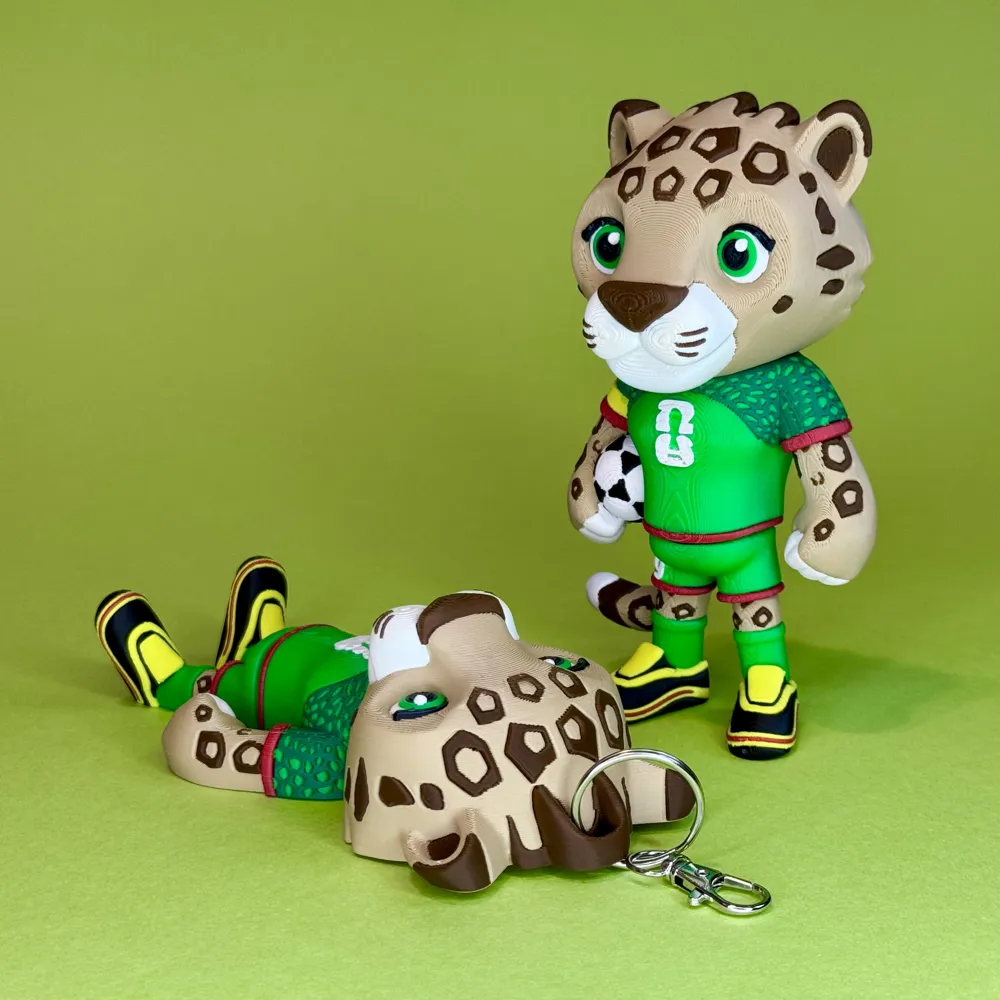FIFA World Cup Soccer Futbol Mascot - Supportless! - Free 3D Print ...