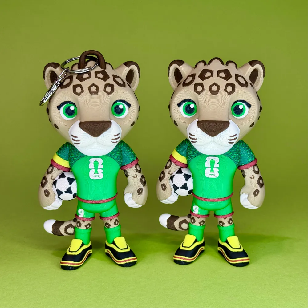 FIFA World Cup Soccer Futbol Mascot - Supportless! - Free 3D Print ...