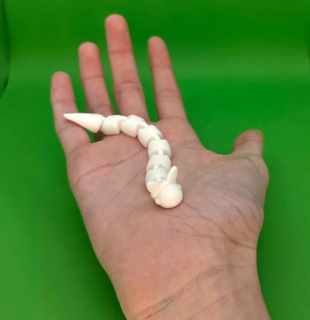 Articulated Hat Snake - Bunny Ears by Waffles MakerWorld: Download Free ...