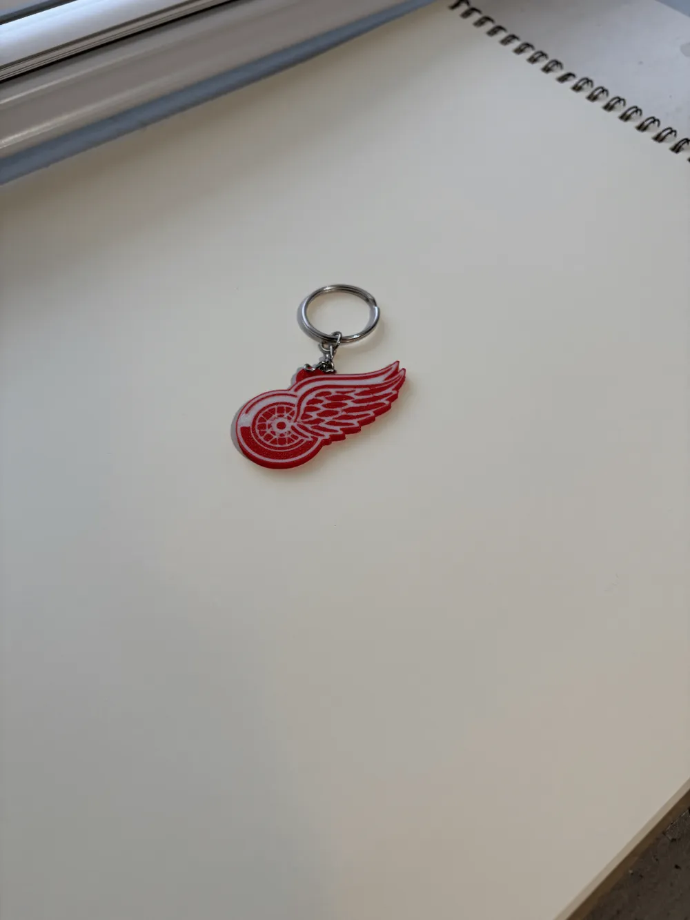 Detroit Redwings Keychain by Jack Kelke MakerWorld: Download Free 3D Models