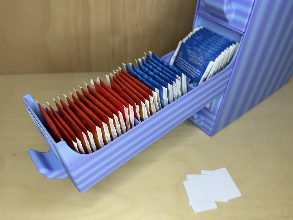 Organizador de bolsitas de té con cajones por practical3D MakerWorld: Descarga Modelos 3D Gratuitos