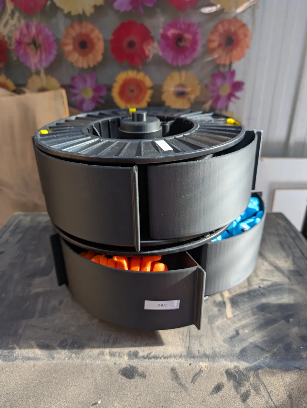 eSun 3kg Stackable Spool Storage System by Maker HQ - MakerWorld