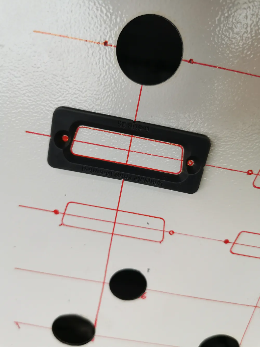 D-SUB cutout template - Free 3D Print Model - MakerWorld