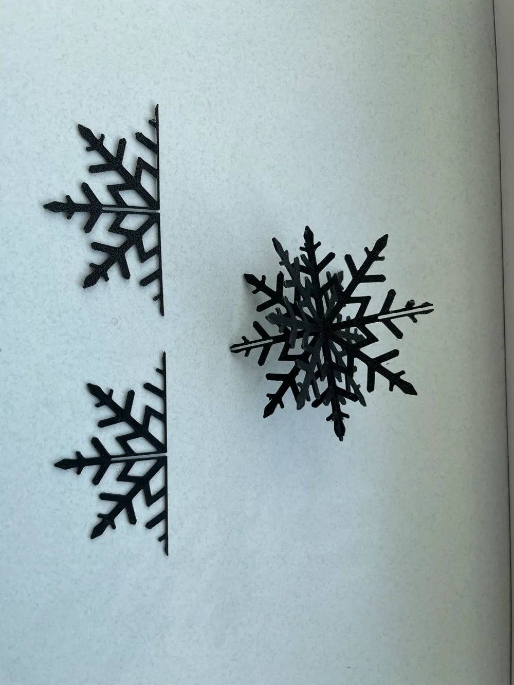 Snowflake Christmas Kit Card by Mogli - MakerWorld