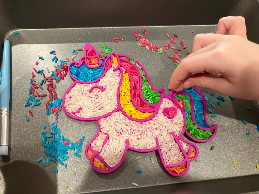 Unicorn Sorting Tray by A*i*m*e*e* - MakerWorld