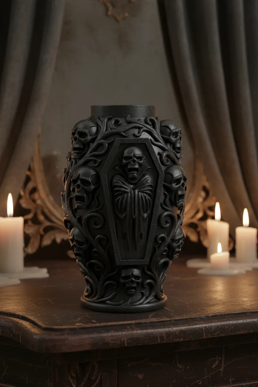 Whispers from the Coffin – The Cursed Vessel by VASEE MakerWorld ...
