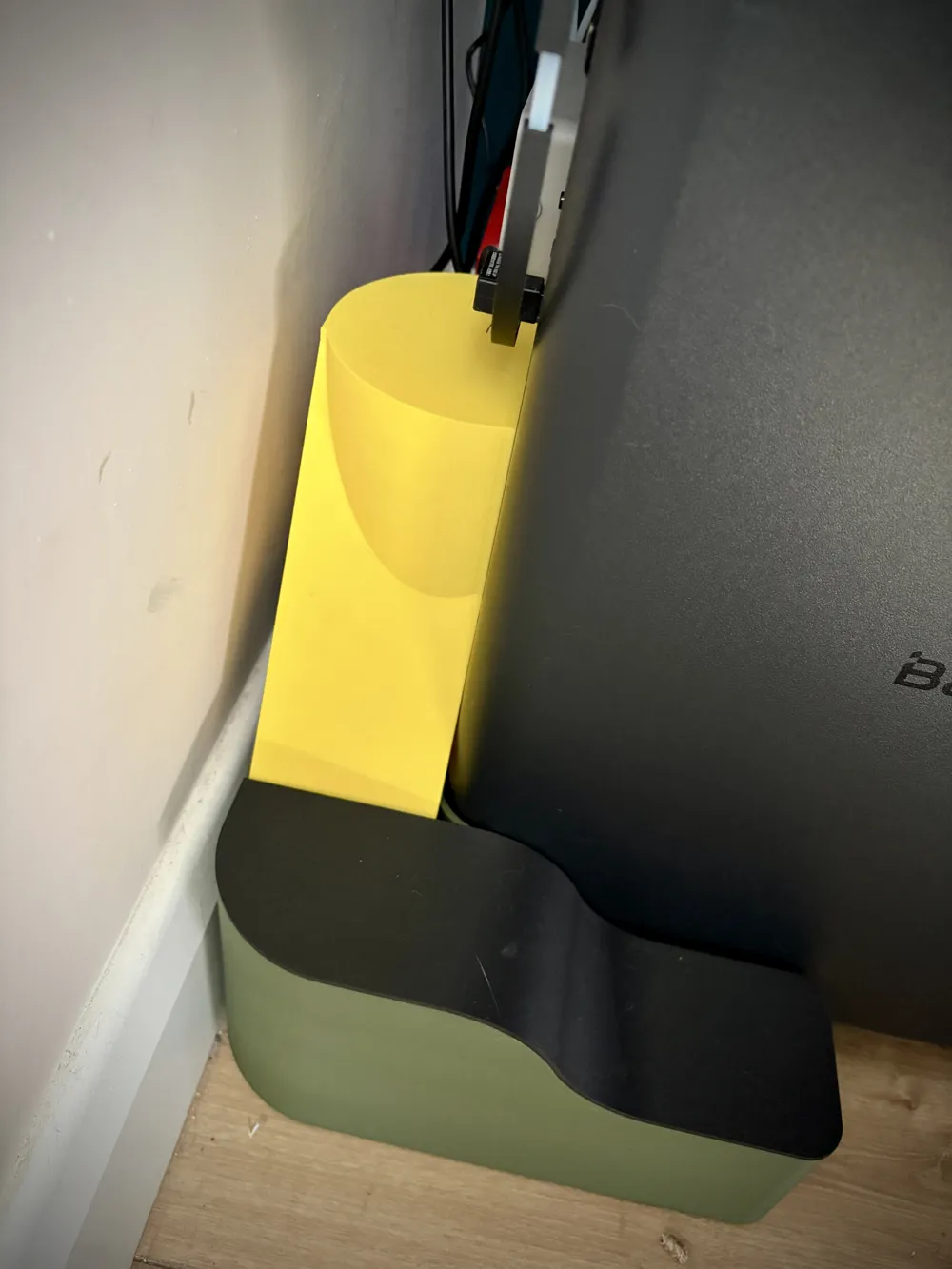 P1S Poop Bin enclosed lid - anti-cat cover - Free 3D Print Model ...