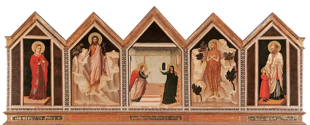 Giotto -2 Altarpiece of Santa Reparata- Lithophane by Anthony_Catholic ...