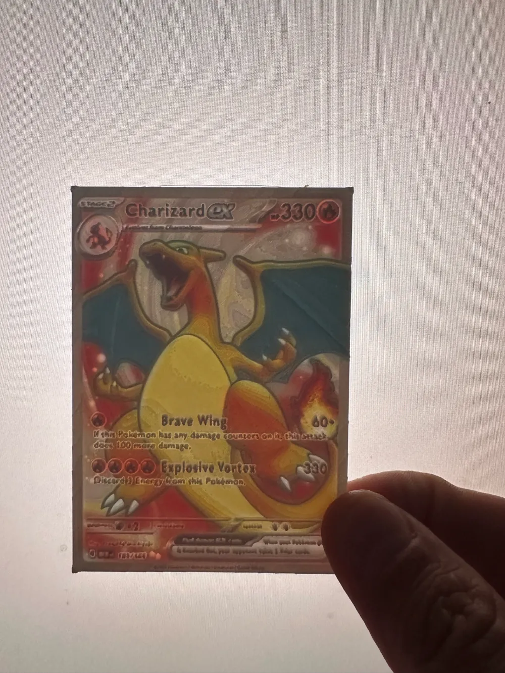 Charizard EX (151 Full Art) Pokemon Card Lithophane by thatguy08 ...