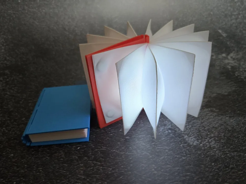 Magnetic book lamp by PrintGeggo MakerWorld: Download Free 3D Models