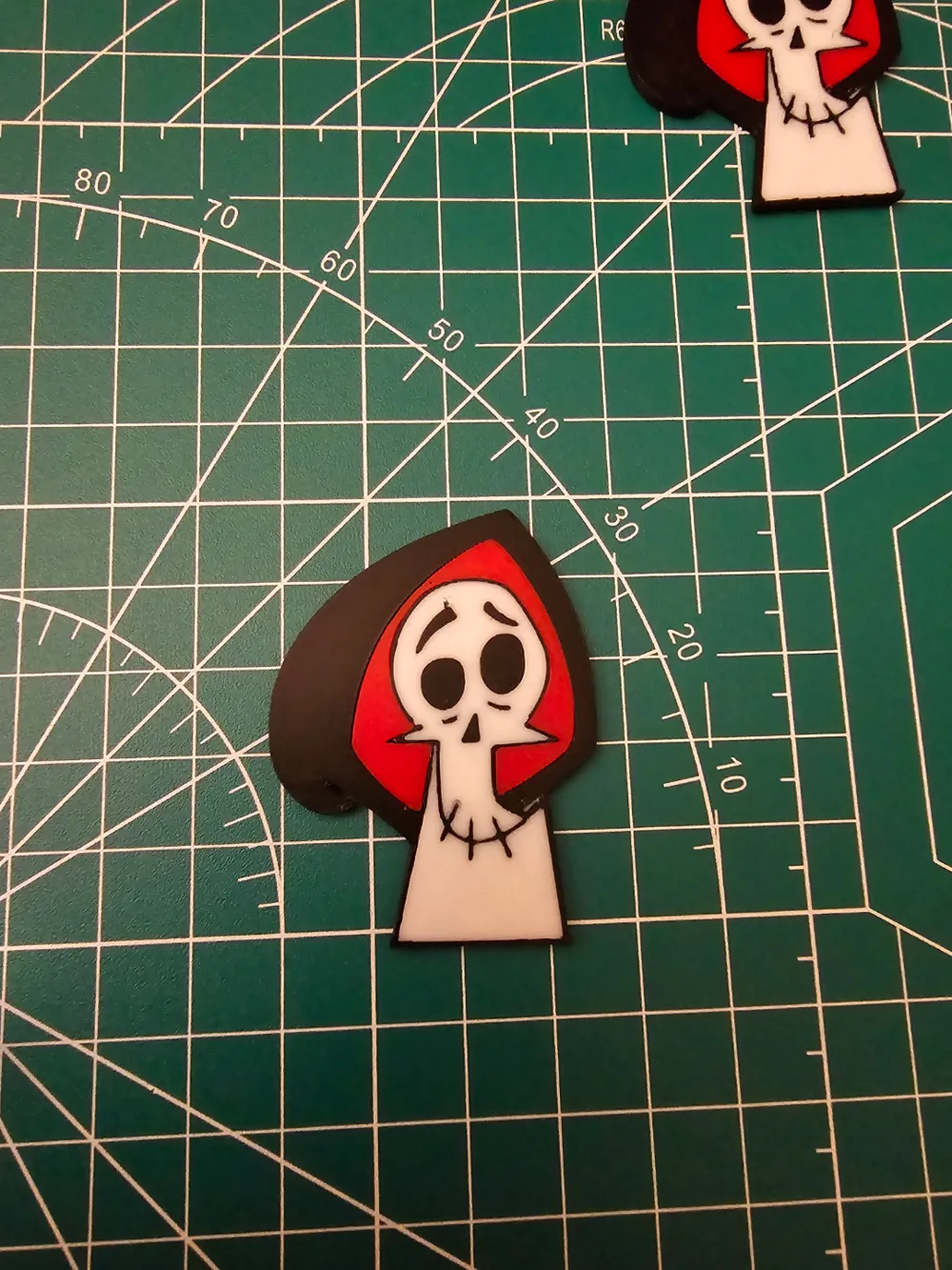 Grim from Billy and Mandy Keychain / Token by Lumpy3D - MakerWorld