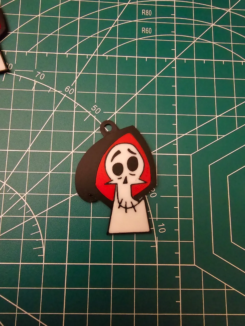 Grim from Billy and Mandy Keychain / Token by Lumpy3D - MakerWorld
