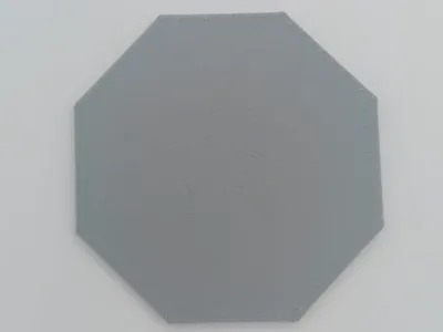 Flat 2D octagon shape - Free 3D Print Model - MakerWorld