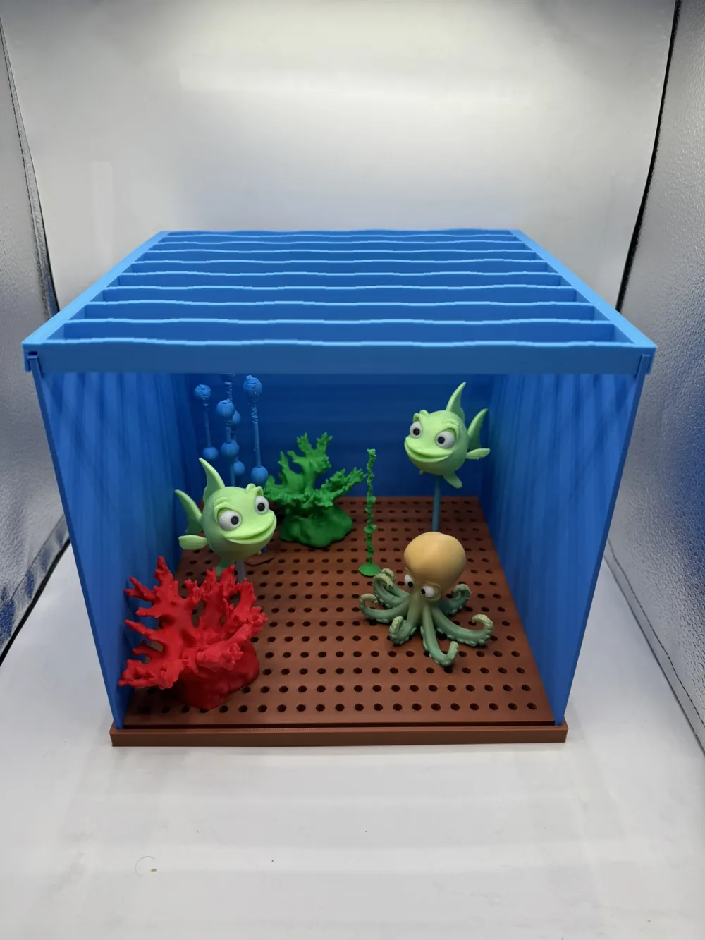 Fish Tank Series - Fish Tank - Free 3D Print Model - MakerWorld