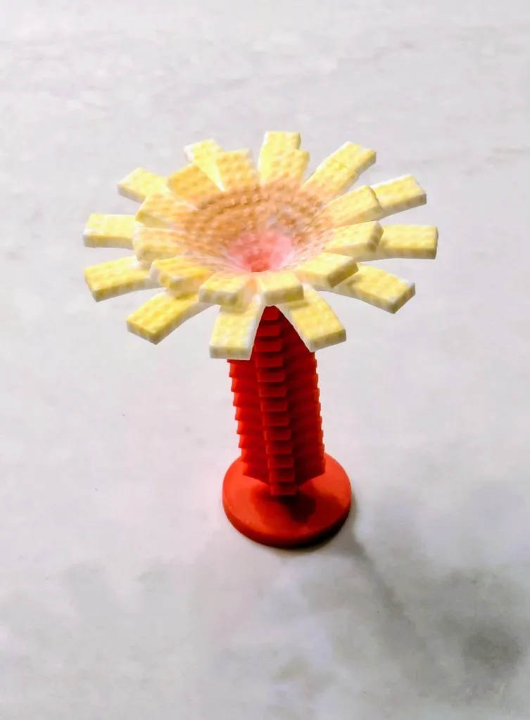 Grow A Garden style - Burning Bud - Free 3D Print Model - MakerWorld