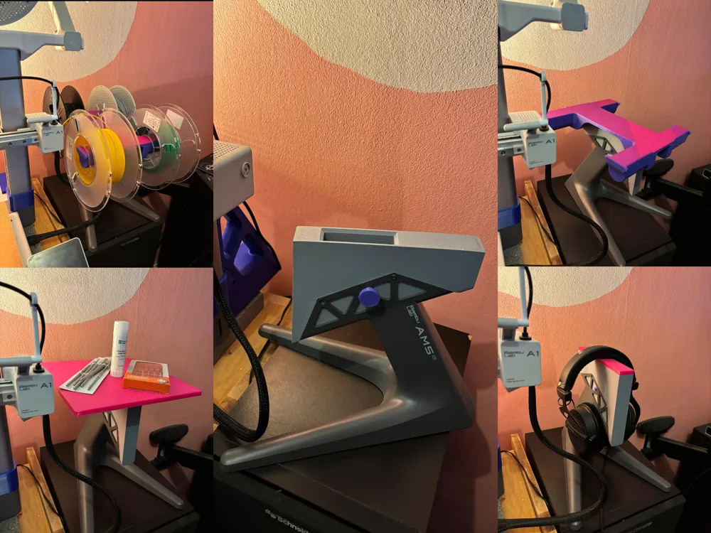 Bambu A1 AMS Lite Multi Purpose Adapter & Mods by P&F 3D MakerWorld ...