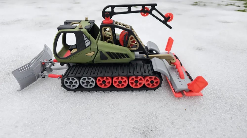 150% SCALE Snowcat / Snow Groomer Remixed by Bengalmars MakerWorld ...