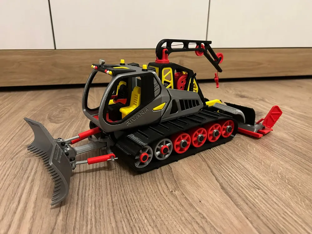 150% SCALE Snowcat / Snow Groomer Remixed by Bengalmars MakerWorld ...