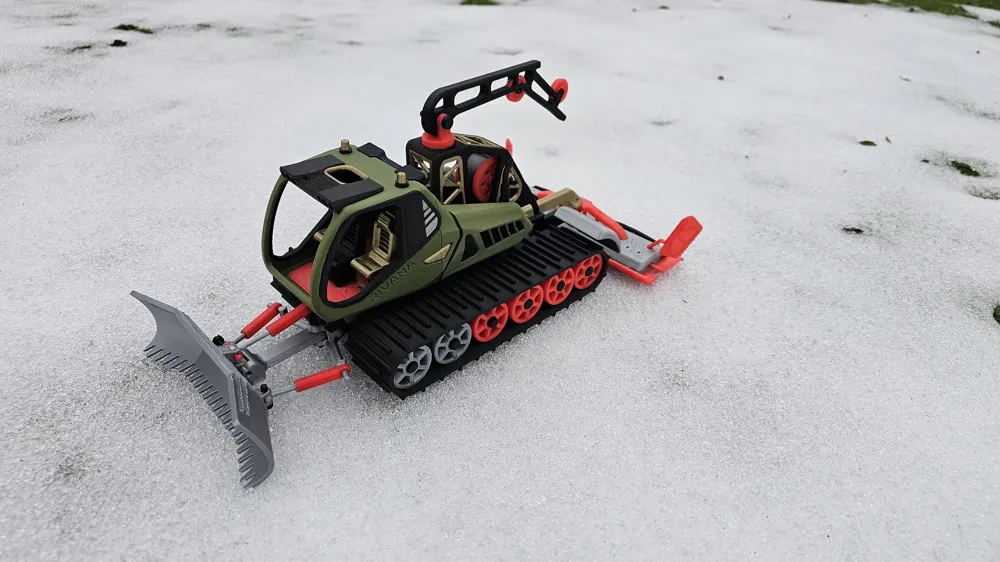 150% SCALE Snowcat / Snow Groomer Remixed by Bengalmars MakerWorld ...
