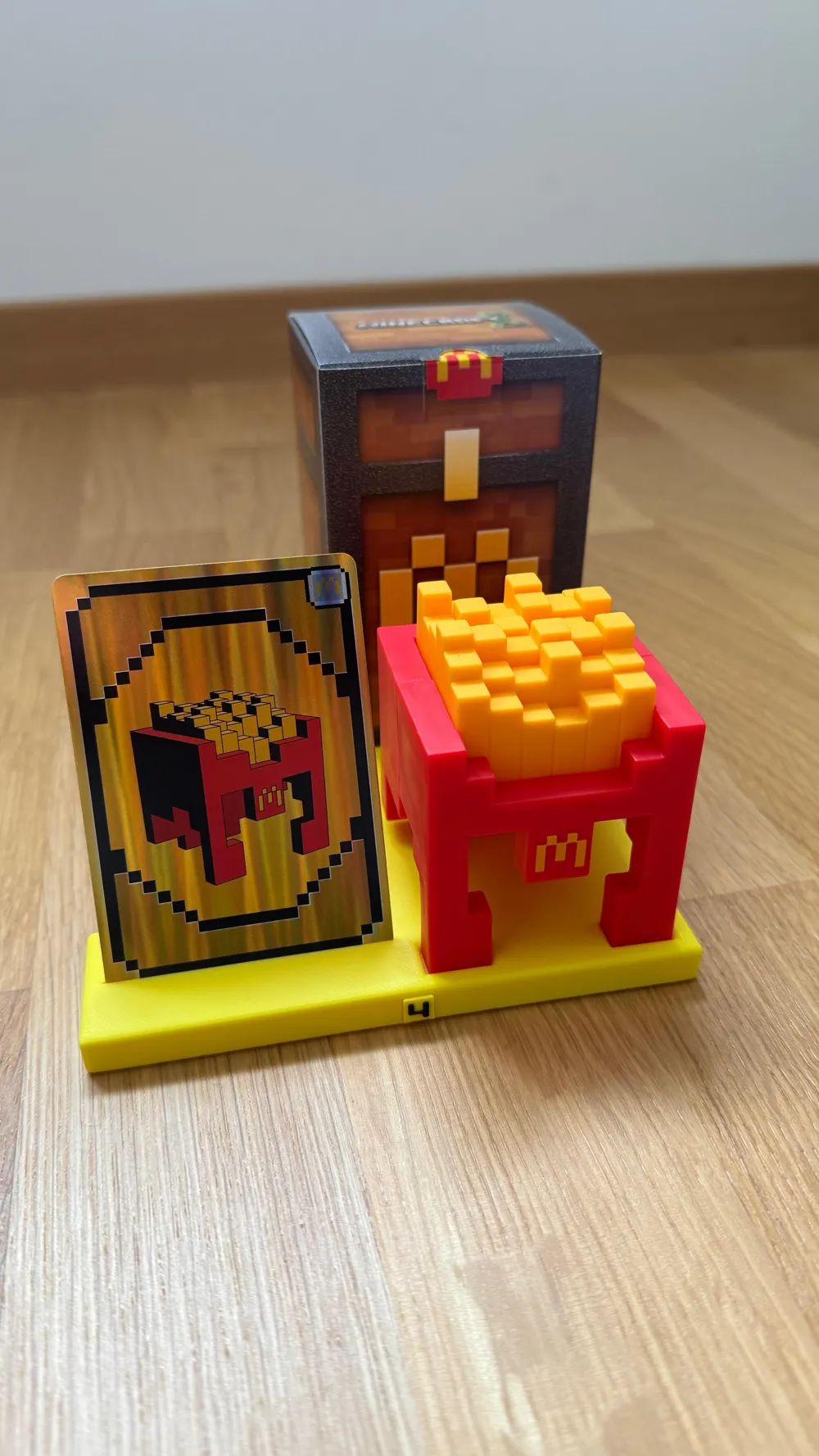 Minecraft x McDonalds Toys 4/fries by sebastili - MakerWorld