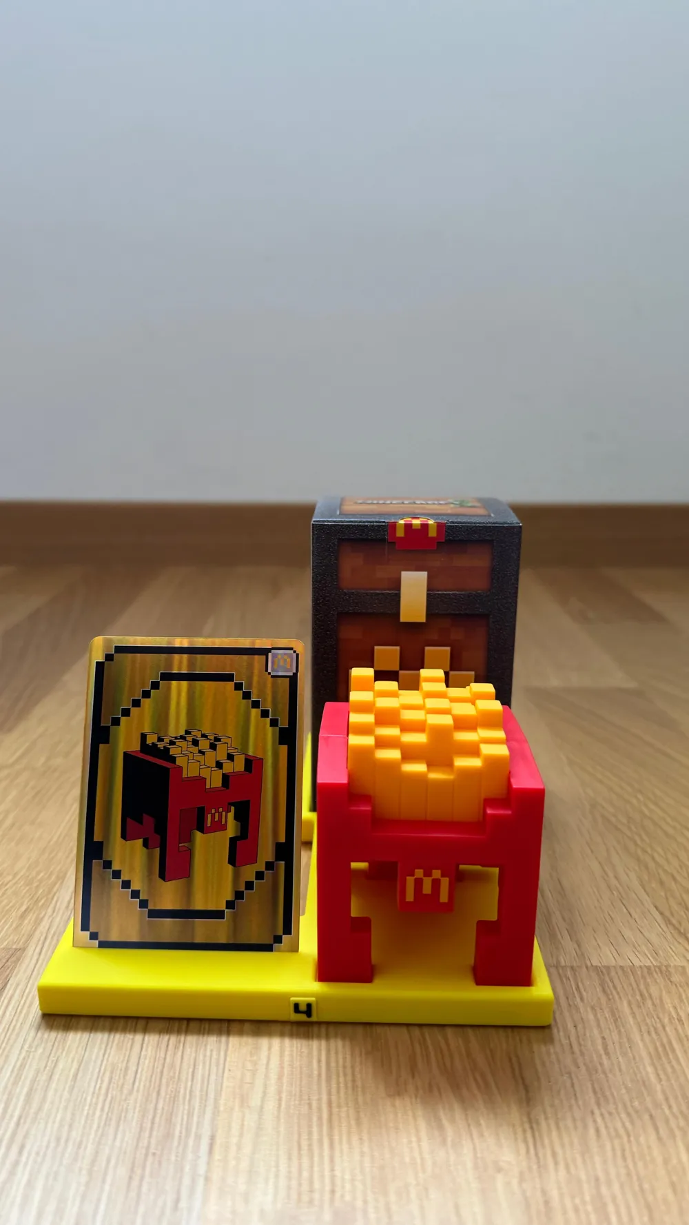 Minecraft x McDonalds Toys 4/fries by sebastili - MakerWorld