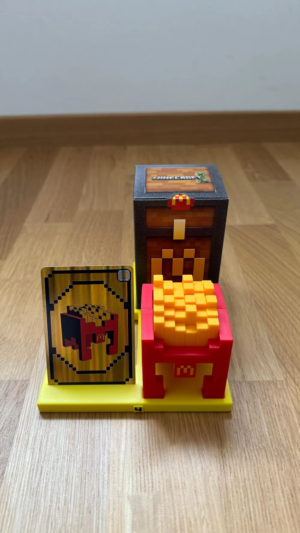 Minecraft x McDonalds Toys 4/fries by sebastili - MakerWorld