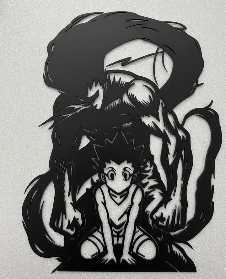 Hunter X Hunter - Gon Rage - Free 3D Print Model - MakerWorld