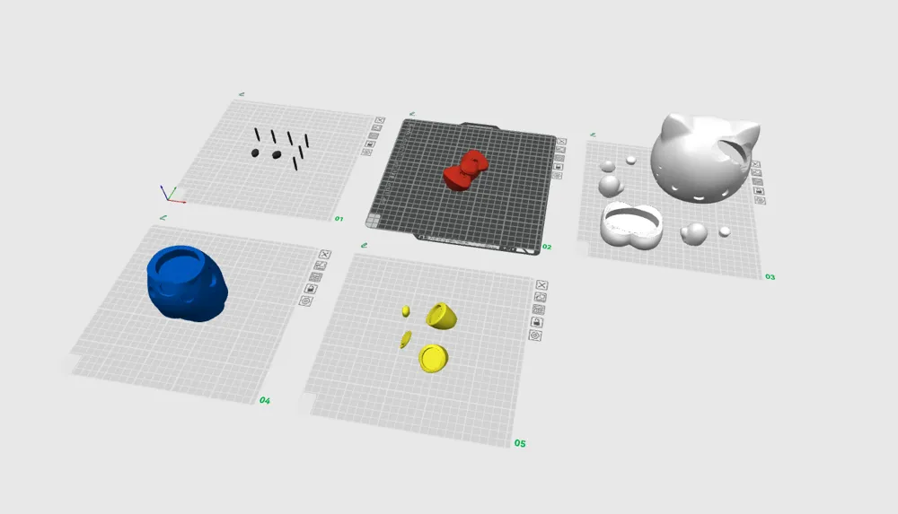Hello Kitty / NO AMS - Free 3D Print Model - MakerWorld