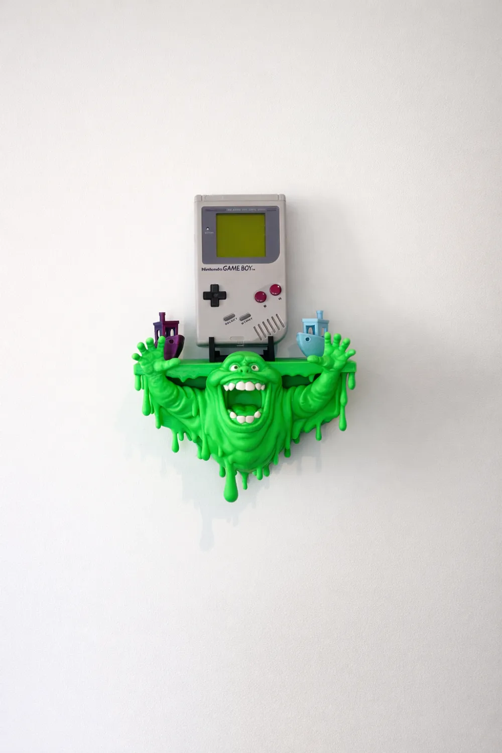 Prateleira Ecto Wall Crasher - Suporte de Parede de Slime Retrô ...