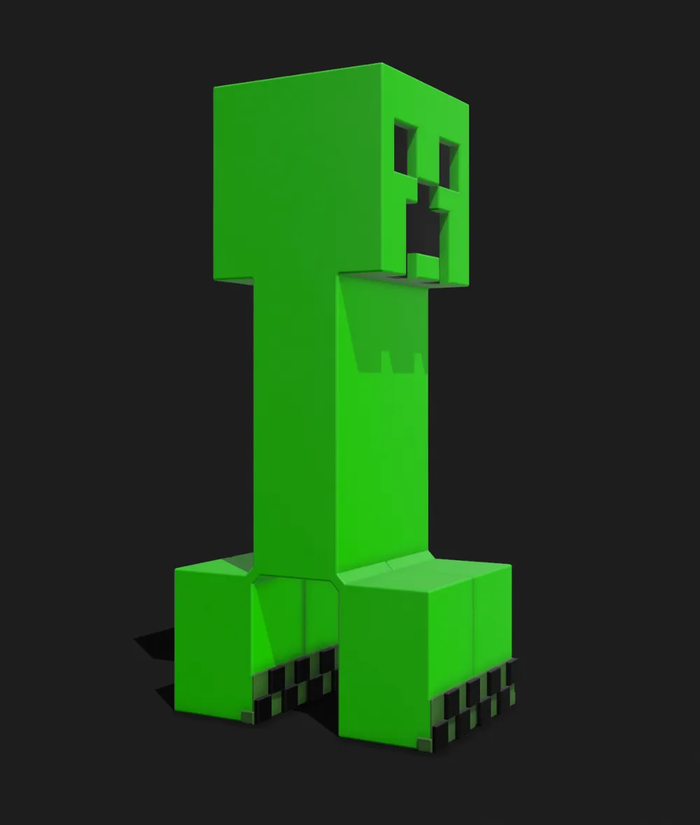 Minecraft Creeper by Contrat - MakerWorld