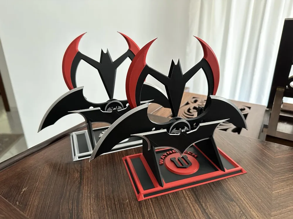 Batman Batarangs with Display Stand – Complete Set by giuliolibrando ...