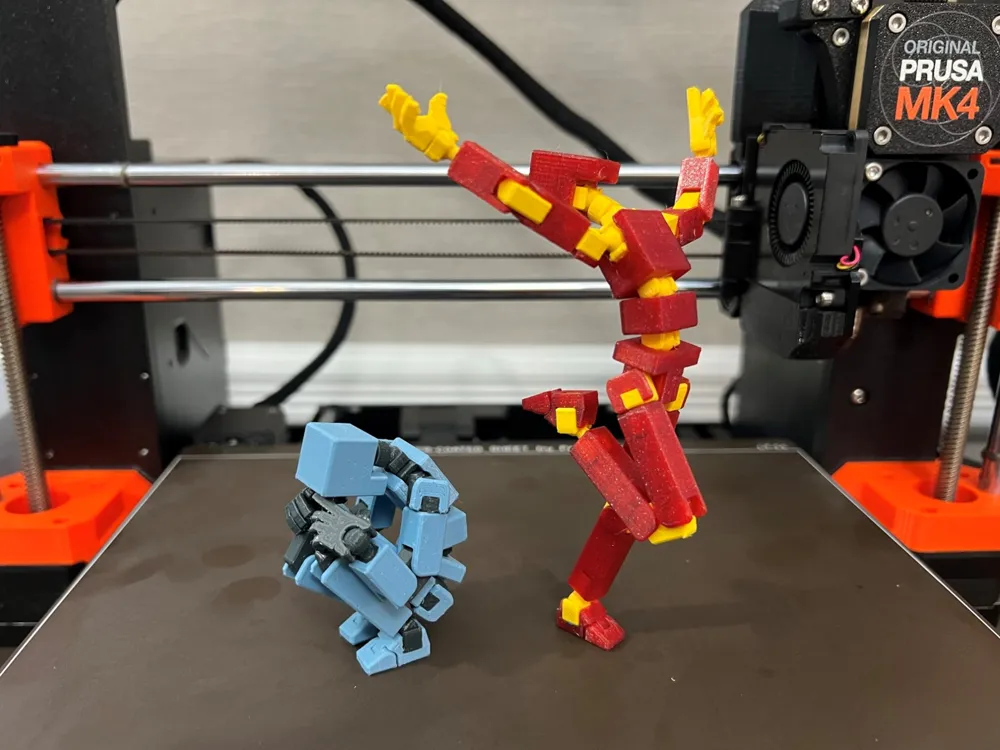 EASY 13 Printable Jointed Figure 来自 Lucky 13 Toys MakerWorld：免费下载 3D 模型