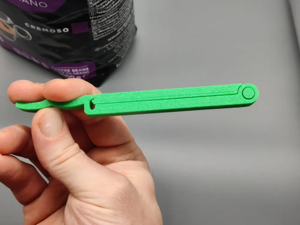Easy open Bag Clip by 3DPrototech MakerWorld: Download Free 3D Models