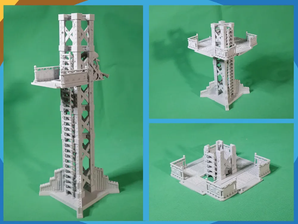 Industrial Girder Set A, Modular Terrain - Free 3D Print Model - MakerWorld