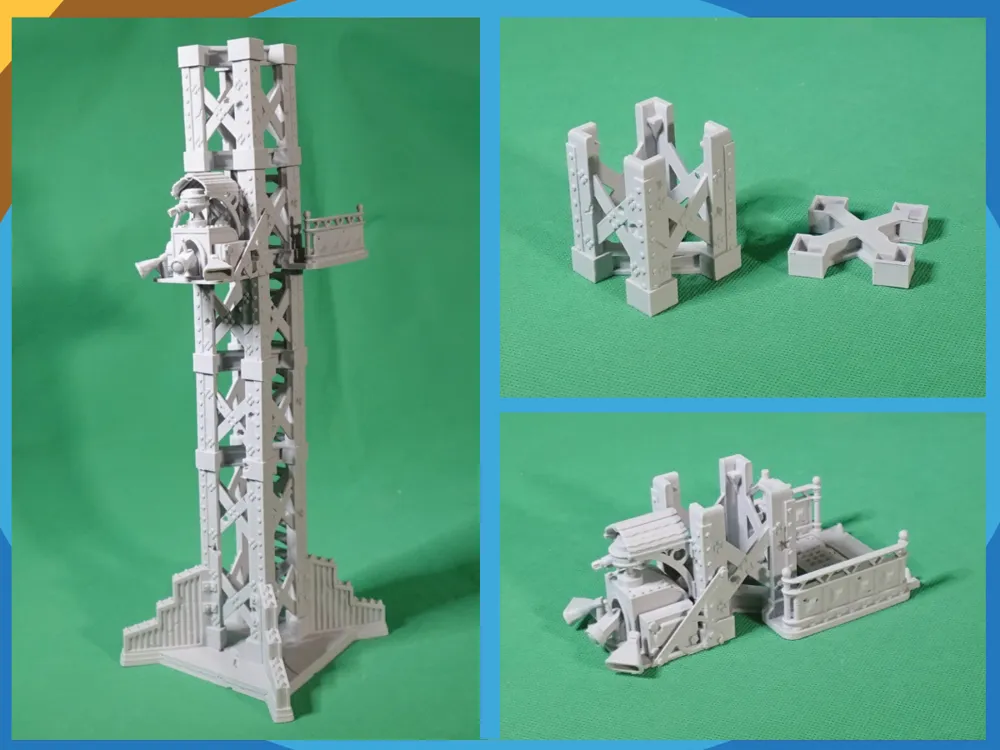 Industrial Girder Set A, Modular Terrain - Free 3D Print Model - MakerWorld