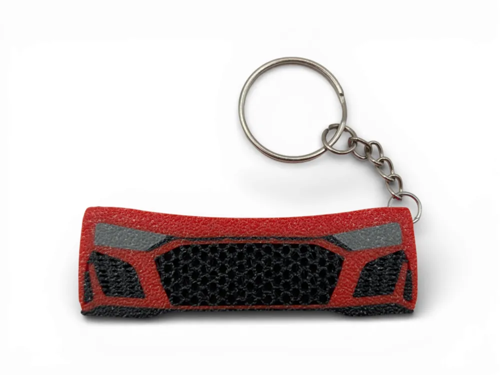 Audi R8 V10 Supercar Front Keychain - Free 3D Print Model - MakerWorld