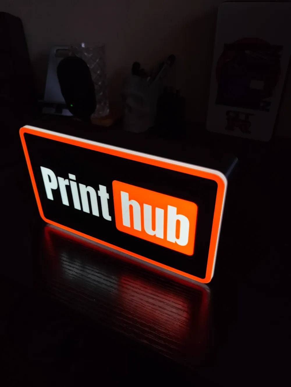 Print hub light box by NotTooShabbyCreations - MakerWorld
