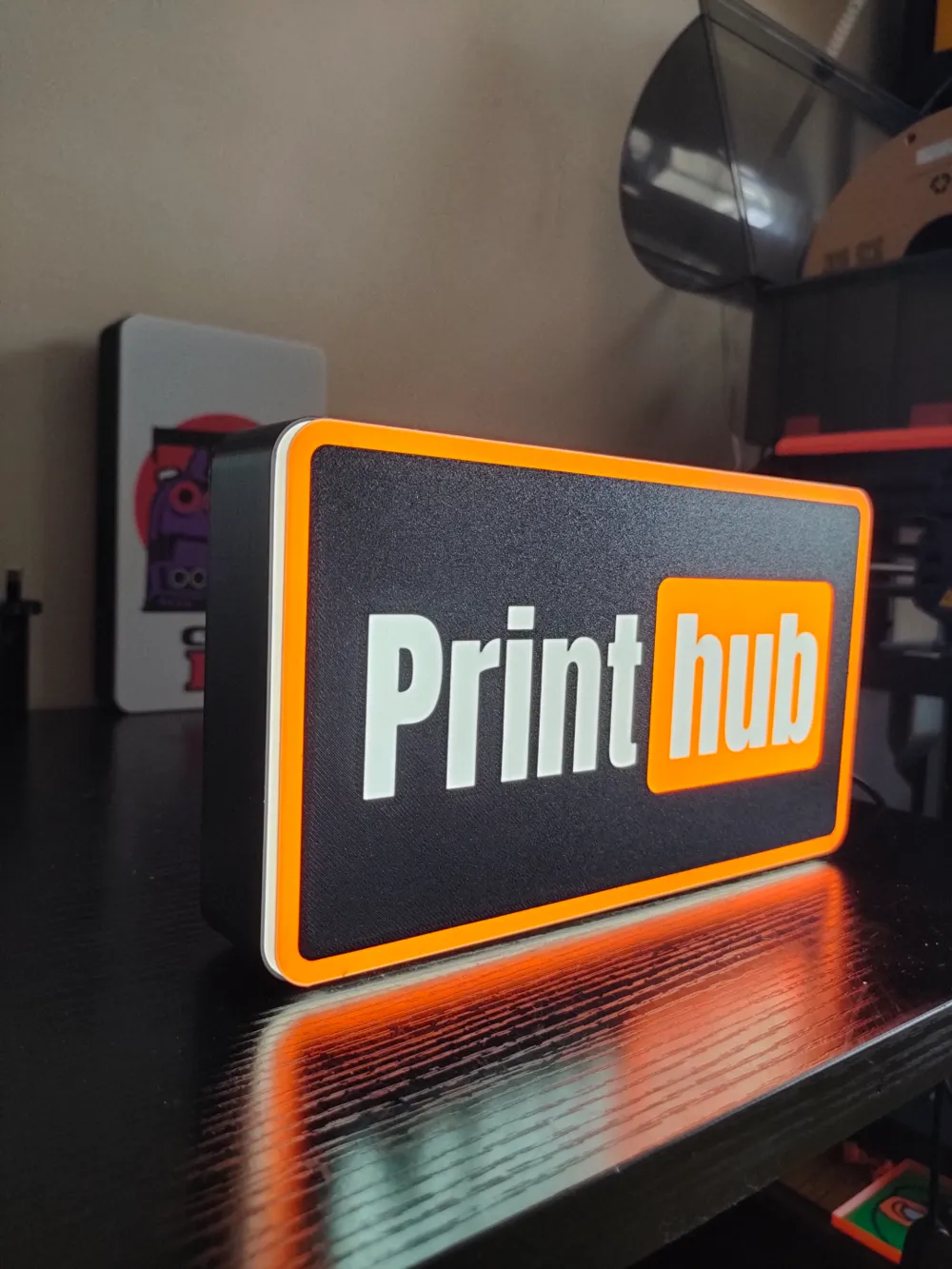 Print hub light box by NotTooShabbyCreations - MakerWorld